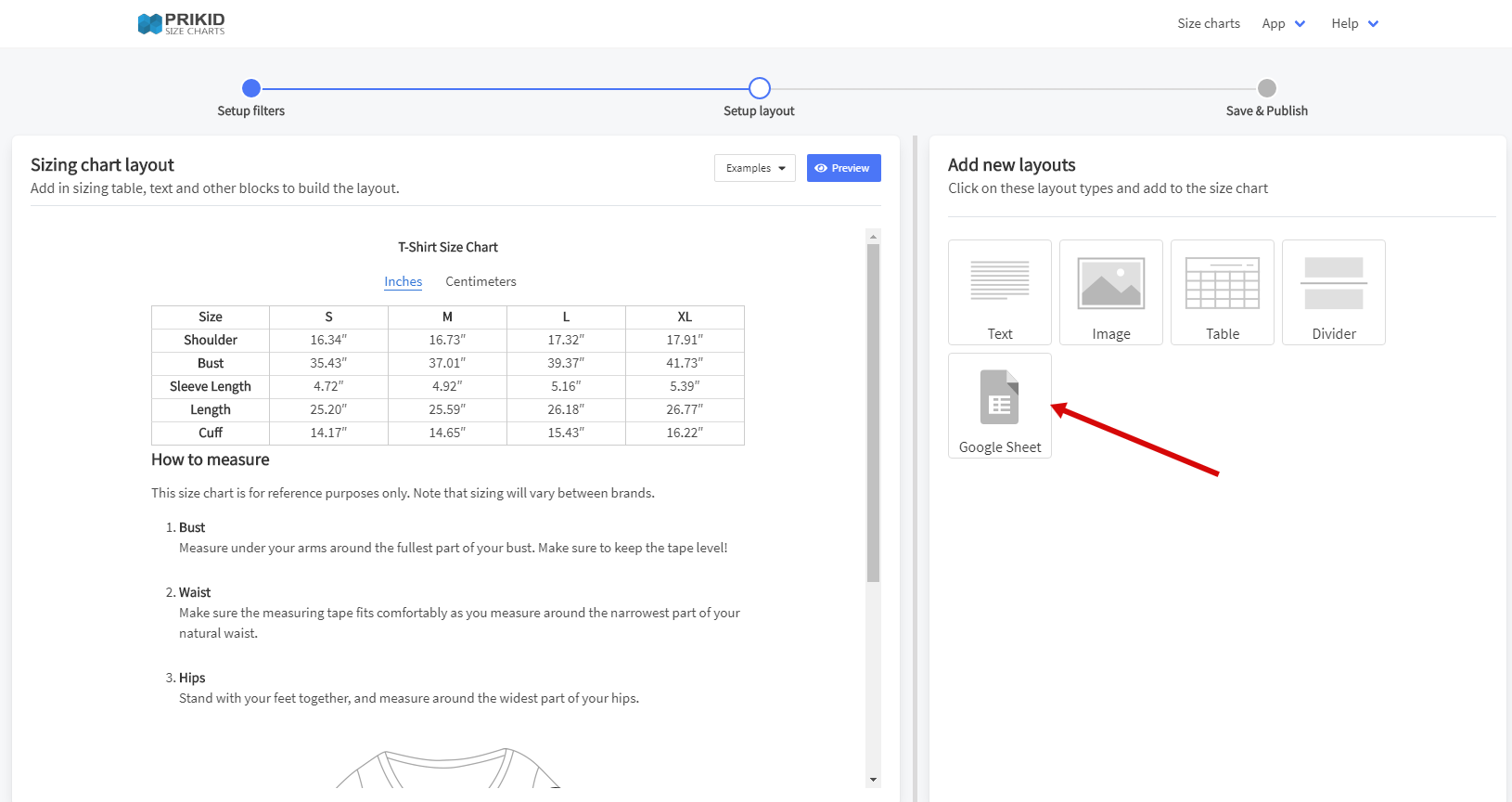 Importing A Google Spreadsheet Into A Content Prikid Size Charts App importing-a-google-spreadsheet-into-a-content-prikid-size-charts-app
